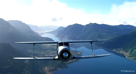 Beechcraft D17 Staggerwing Usaaf 43 10859 For Microsoft Flight Simulator Msfs