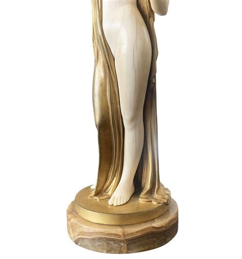 Ferdinand Preiss Vanity Deco Bronze Sculpture