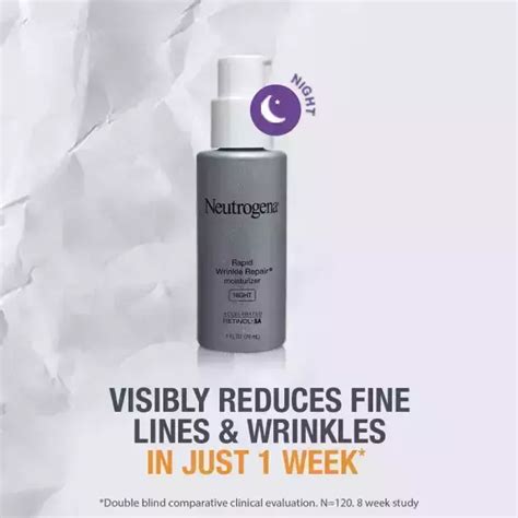 Neutrogena Rapid Wrinkle Repair Night Moisturizer Uses Price Dosage