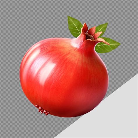 투명한 배경에 고립 된 은 달한 과일 Png 프리미엄 Psd 파일