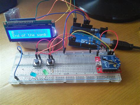 Getting Into Arduino Practice Melody Selector Using Xbee