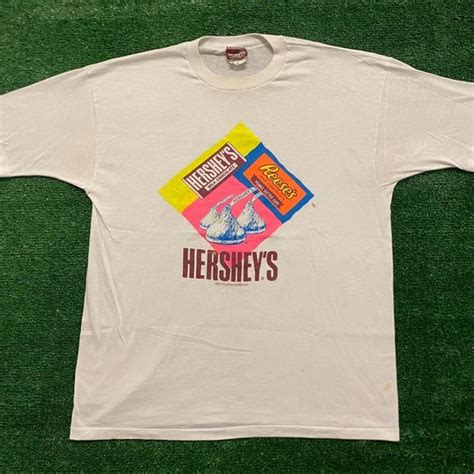 Hersheys Shirts Hersheys Chocolate Vintage 9s Candy Junk Food