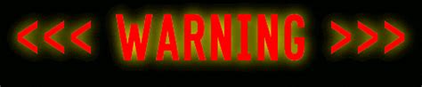 Caution Flashing Warning Light