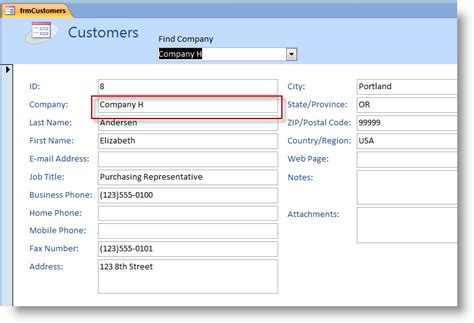 How To Add A Combo Box To Find An Existing Record BTAB Development