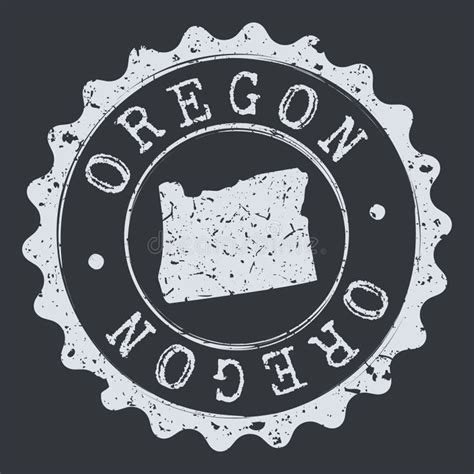 Passport Stamp Oregon Stock Illustrations 42 Passport Stamp Oregon