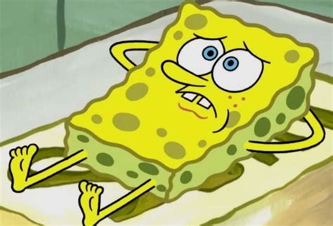 Spongebob Laying On The Soap Naked By Soeeli On Deviantart