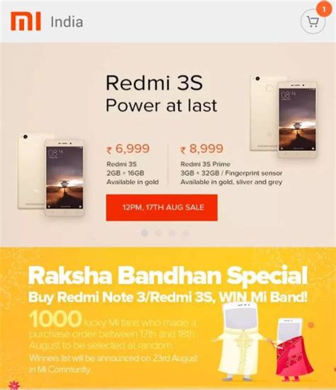 Xiaomi Redmi S Sale First Sale Starts Pm Today Telecomm In