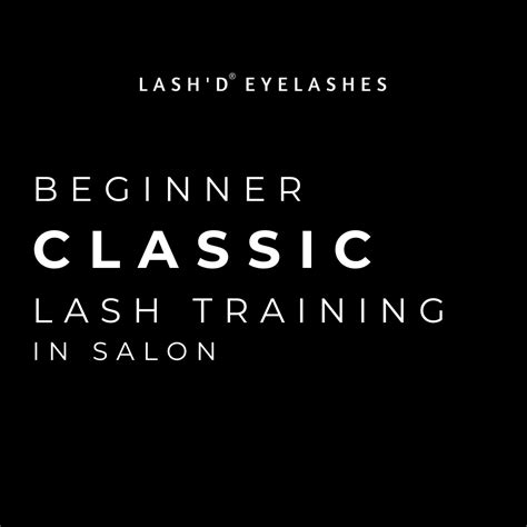 Beginner Classic Lash Application In Person Training Lashd Eyelashes