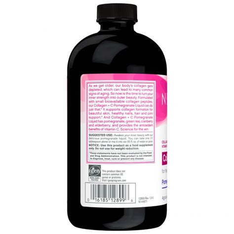 Neocell Collagen C Pomegranate Liquid 16 Fl Oz