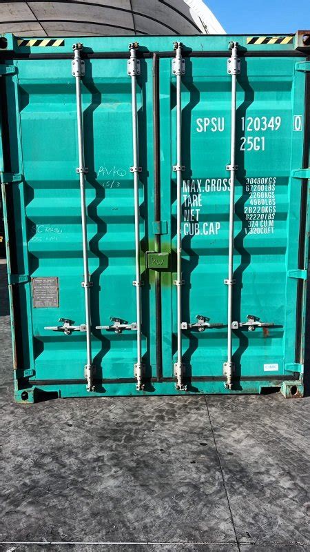 20ft High Cube Container Tauranga Spsu1203490 Royal Wolf Nz
