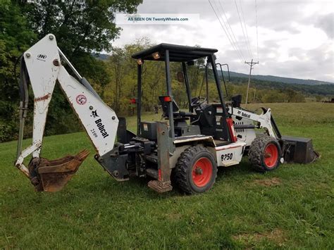 2006 Bobcat B250 Mini Compact Loader Backhoe Excavator Hydraulic