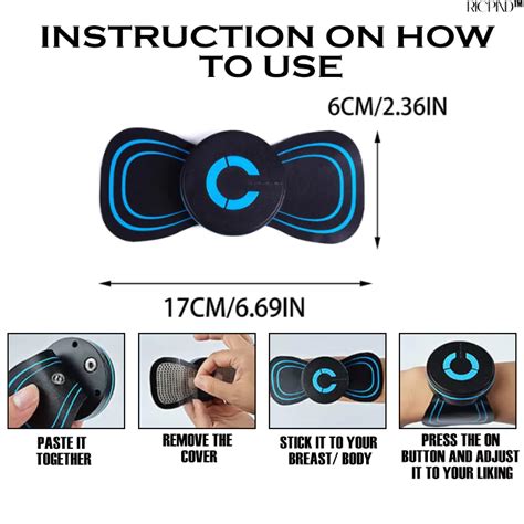 Ricpind Breastup Cellu Microcurrent Conductive Massager