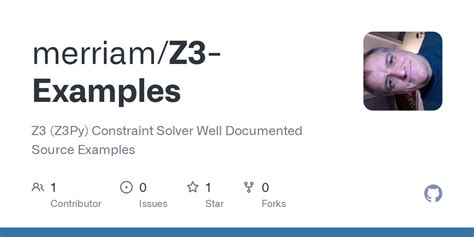 github merriam z3 examples z3 z3py constraint solver well