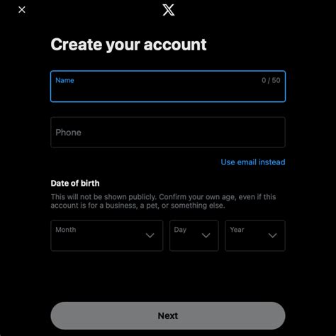 Create A Twitter Account Join X Today Tweetdelete