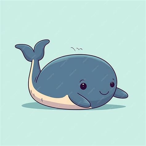Premium Photo Whale Flat Vector