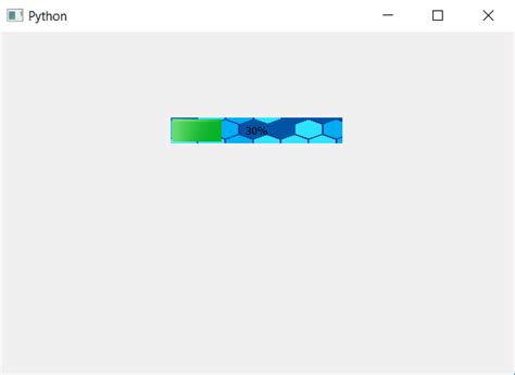 Pyqt5 将皮肤设置为进度条 码农参考