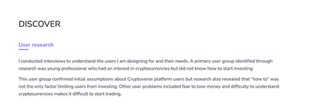 Crypto Platform Cryptoverse Ux Ui Case On Behance