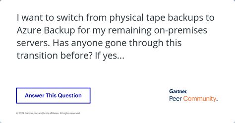 I Want To Switch From Physical Tape Backups To Azure Backup For My