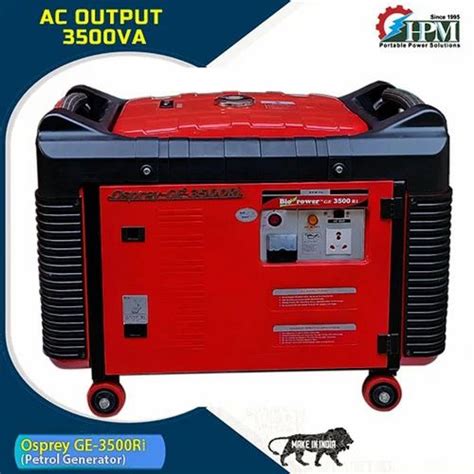 Petrol Silent Generators Single Phase Petrol Generator 35 Kva