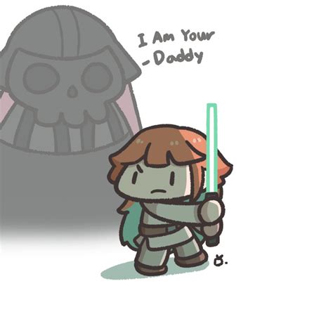 Mori Calliope Takanashi Kiara Darth Vader Luke Skywalker And Smol Kiara Hololive And More