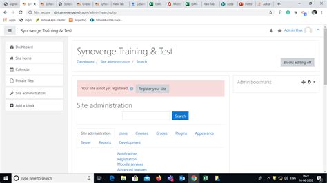 Php How To Remove Site Registration Error In Moodle Stack Overflow