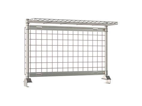 Metro Twr48 Grk4 Dms304 Riser Grid With Wire Stainless Cantilevered
