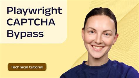 how to bypass captcha with playwright youtube