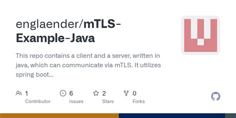 Github Englaendermtls Example Java This Repo Contains A Client And
