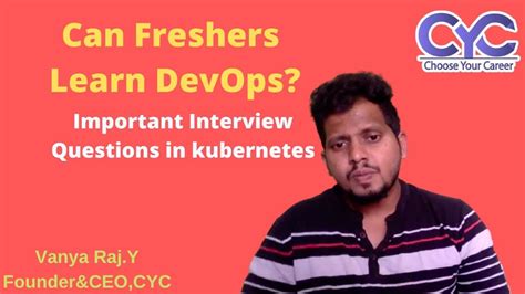 Can Freshers Learn Devops Kubernetes Interview Questions Cyc