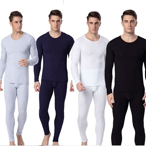Men′s Modal Autumn Clothes Thin Underwear Panty Set And Gathered