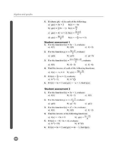 practice functions pdf