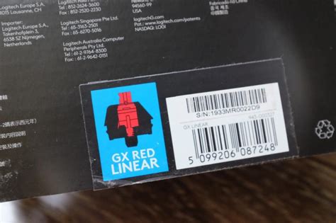 Logitech G Gx Red Linear Switch Kit For Pro X Keyboard Only Electronics Computer Parts