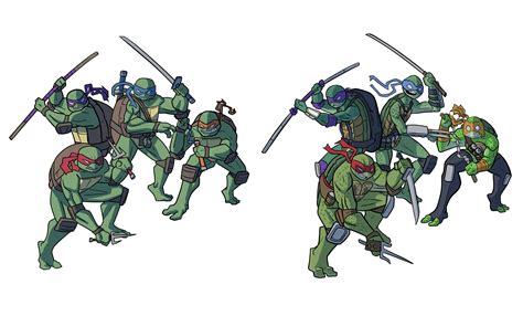 The Socially Acceptable Tmnt Vs My Tmnt R Tmnt