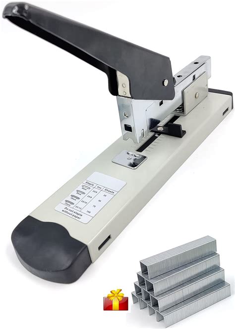 Office Products Ondy Heavy Duty Stapler With 1000 Staples Large Stapler