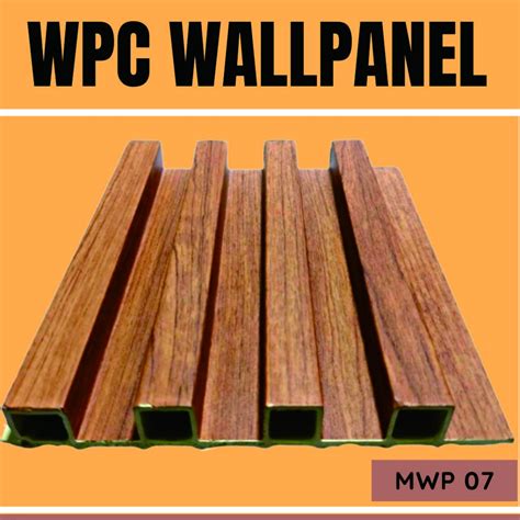 Jual Wpc Pvc Wall Panel Modern Wood 295m X 16cm Kisi Kisi Hiasan