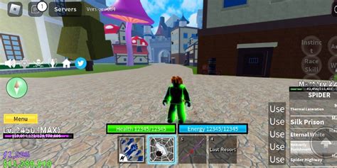 Blox Fruit Spider Full Awakening Video Gaming Video Games Others On