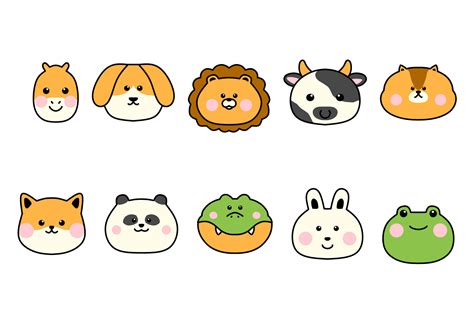 Cute Kawaii Icon Anime Character Graphic By Anomalibisu · Creative Fabrica