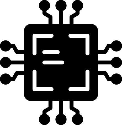 Cpu Vector Icon 20363965 Vector Art At Vecteezy