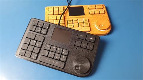my diy and open source wooden 3d printed keypad with a display r