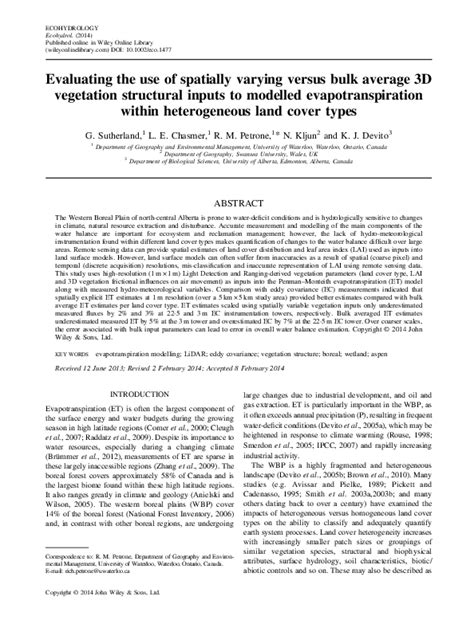 pdf evaluating the use of spatially varying versus bulk average 3d