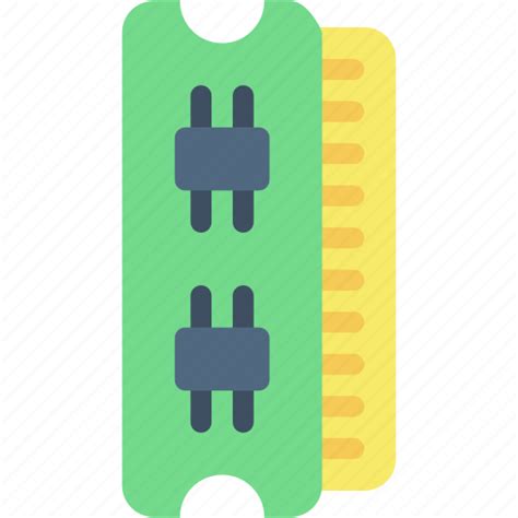 Ram Memory Chip Electronics Electronic Icon Download On Iconfinder