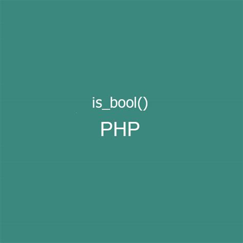 Hàm Is Bool Trong Php Code Tu Tam