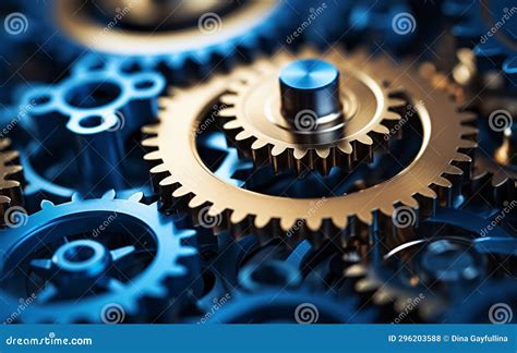 a series of gears and cogs interlocking representing workflow