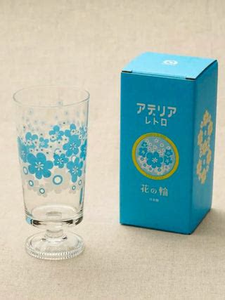 Aderia Retro Glass Tumbler With Stem 305ml Hananowa Hands