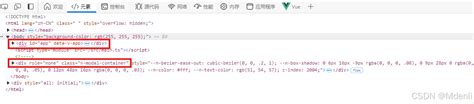 Navie Ui 修改modal组件内样式不生效问题解决n Modal Csdn博客