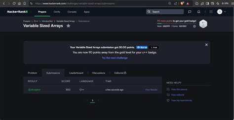 Ritul Ingole On Linkedin Workinpublic Buildinpublic Cpp Cplusplus Hackerrank Codingjourney