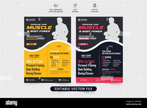 Fitness Training Flyer