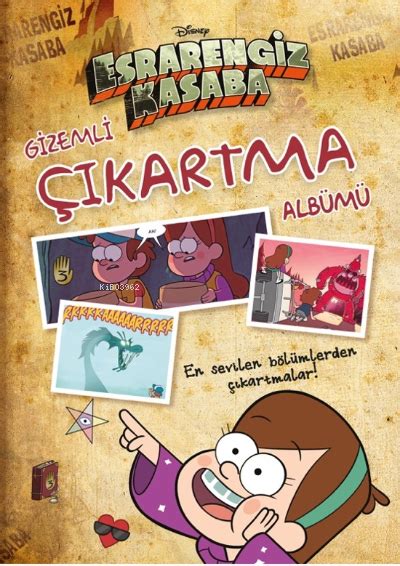 Disney Esrarengiz Kasaba Gizemli Çıkartma Albümü Kolektif KiTAP