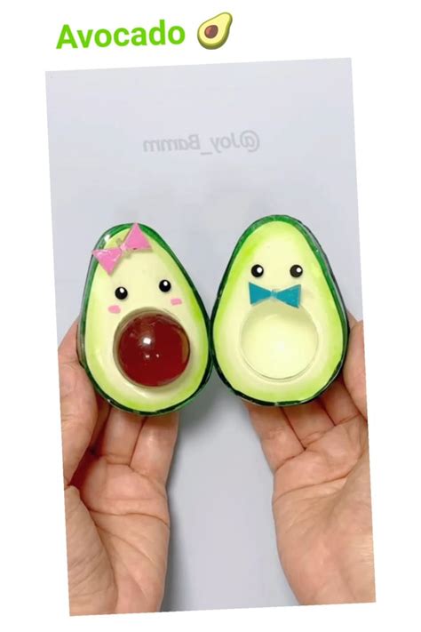 Avocado Squishy Diy With Nano Tape In 2025 Paper Crafts Diy