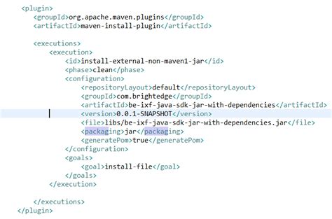 Java Install Third Party Jar In Local Maven Before Maven Resolves Its